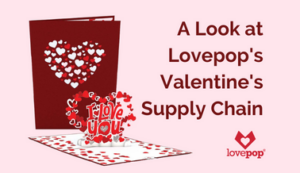 How Lovepop’s Valentine’s Day Supply Chain Works