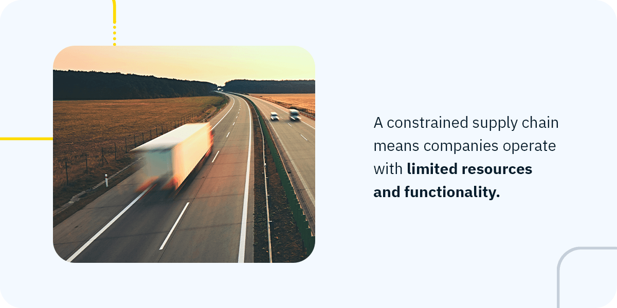 Constrained Supply Chains: Everything You Need to Know | TrueCommerce